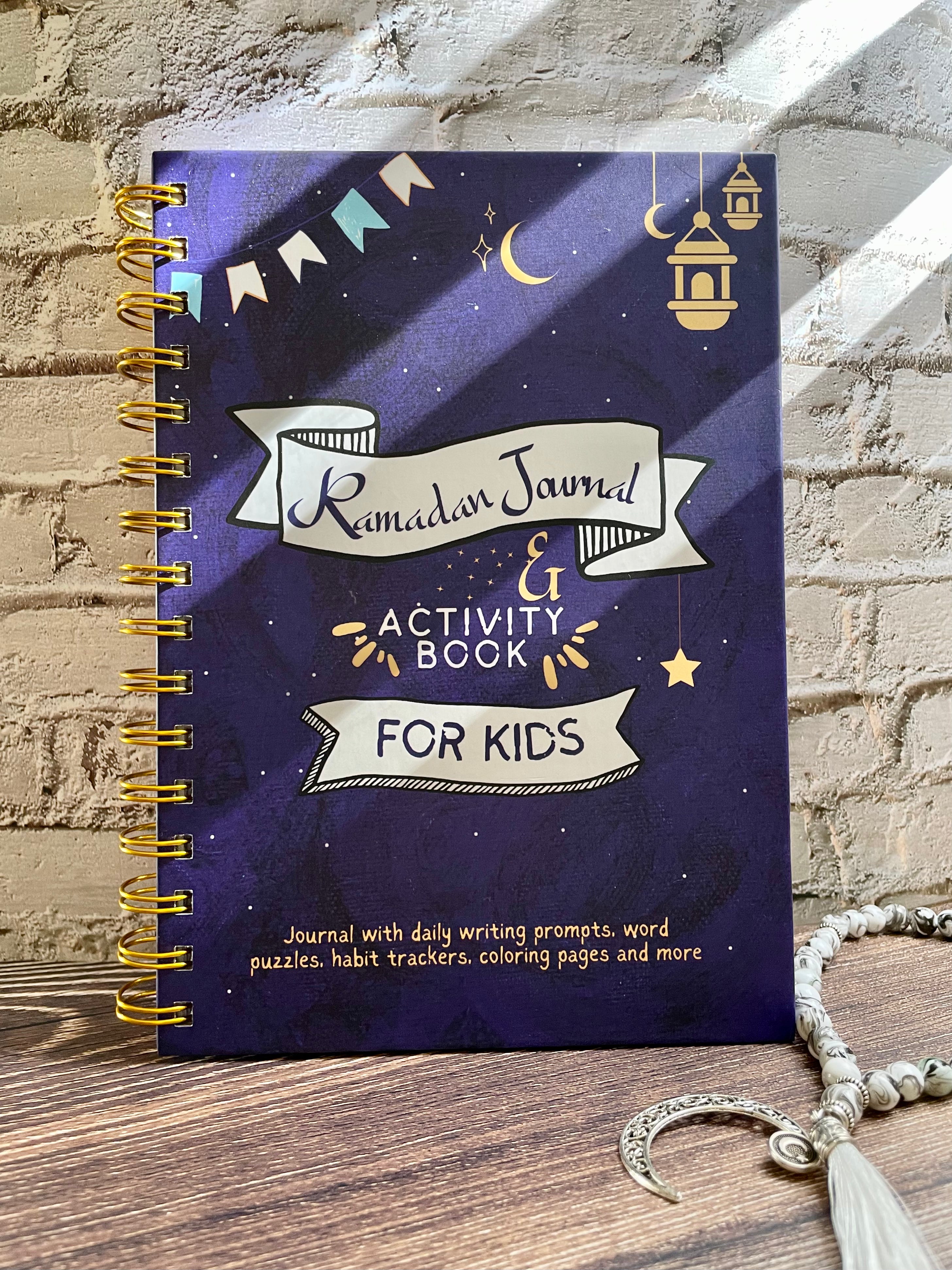 Ramadan Journal and Activity Book for Kids – Moonrisewishes